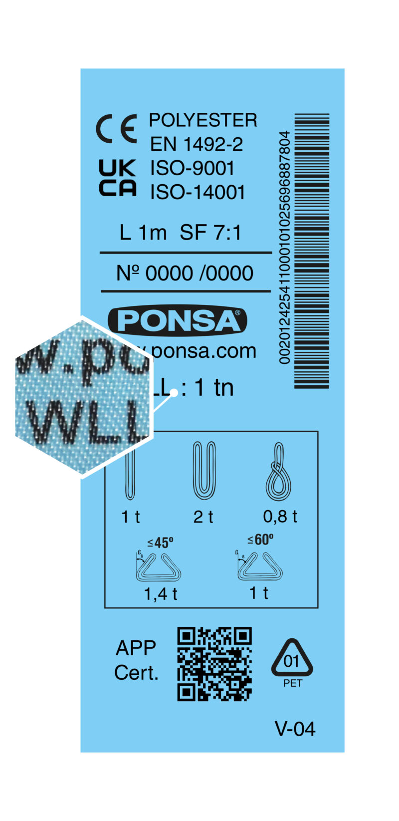 NUEVAS ETIQUETAS DE POLIÉSTER (PES) - Industrias Ponsa